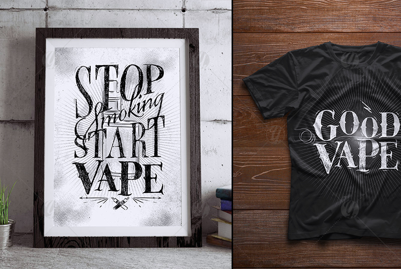 Vape Collection on Yellow Images Creative Store