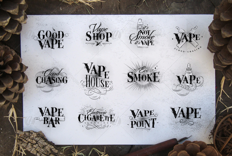 Vape Collection on Yellow Images Creative Store