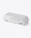 Glossy Egg Container - Halfside View (High-Angle Shot) on Yellow Images ...
