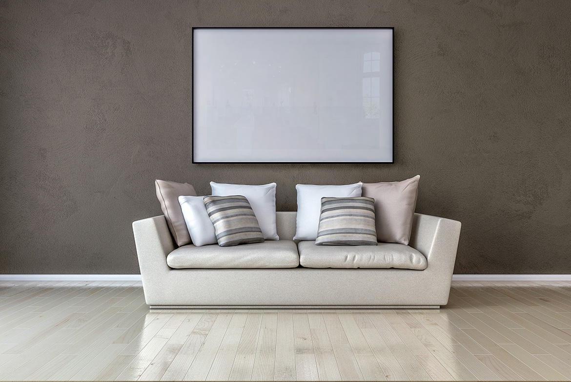 10 x Interior Backgrounds 02 on Yellow Images Creative Store