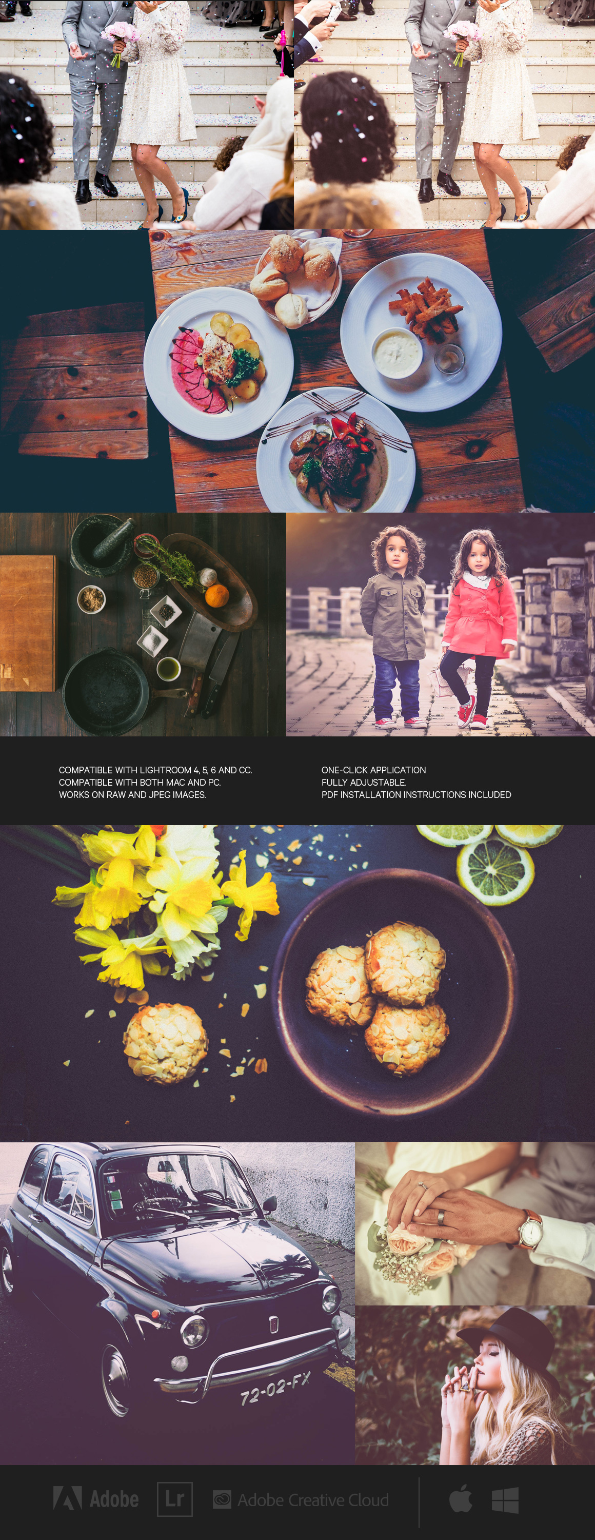 Matte Effect Photography Lightroom Preset Collection on Yellow Images ...