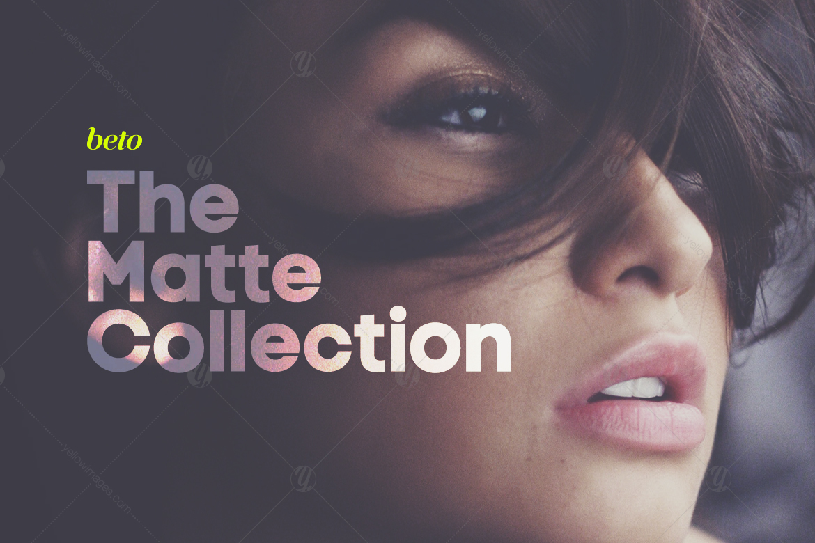 The Matte Collection on Yellow Images Creative Store