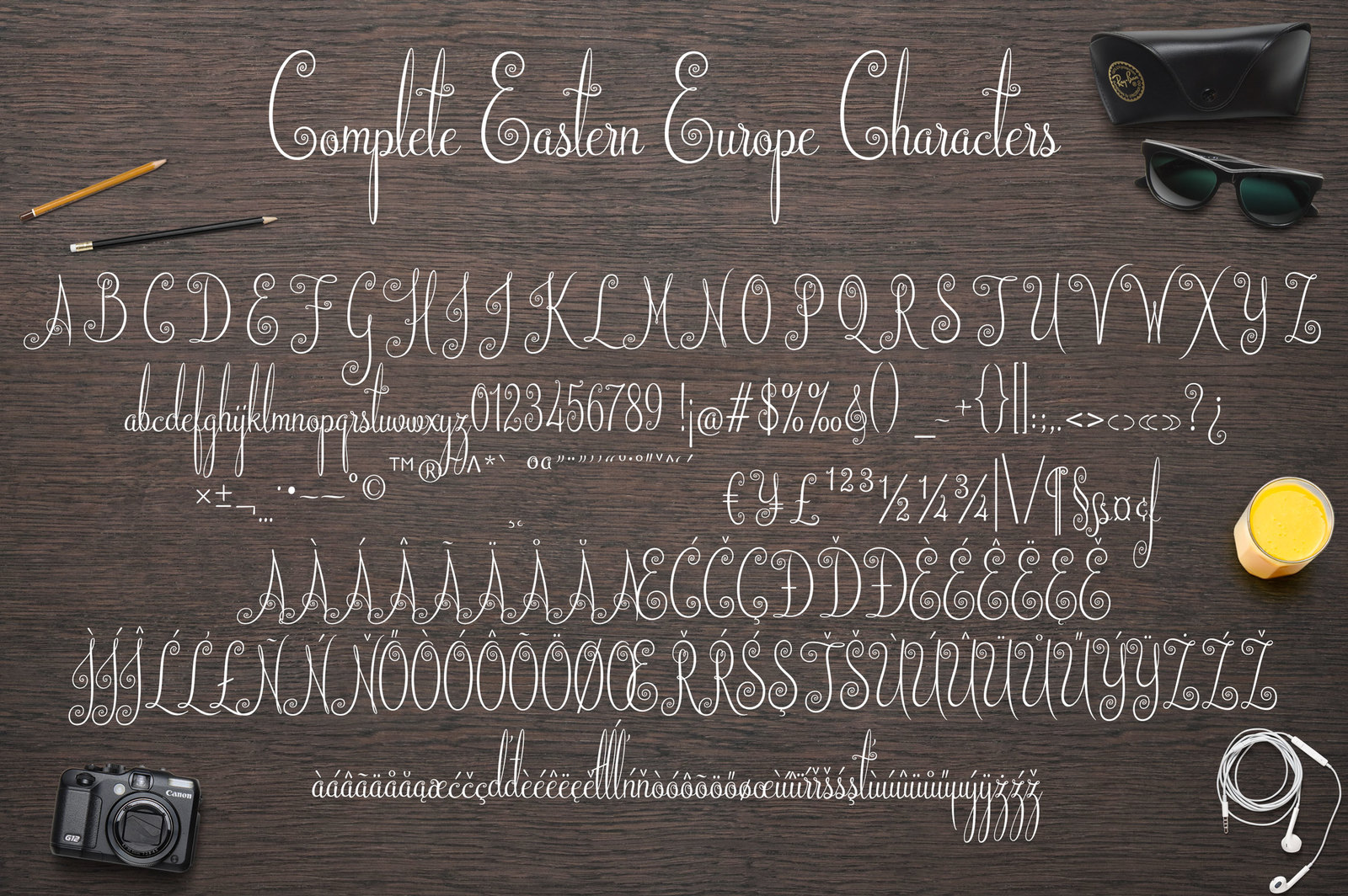 Beautiful Friends Script on Yellow Images Creative Store