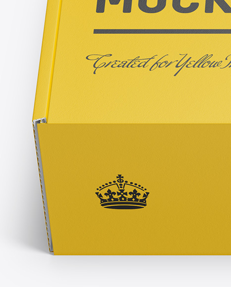 Matte Box Mockup - Front View (high-angle shot) - Free Download Images ...