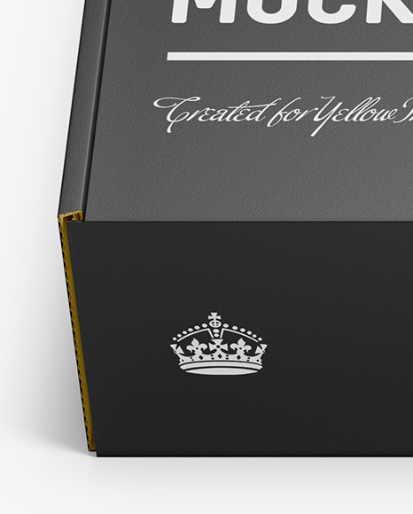 Matte Box Mockup - Front View (high-angle shot) - Free Download Images ...