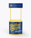 Promo Stand Mockup - Front View - Free Download Images High Quality PNG ...