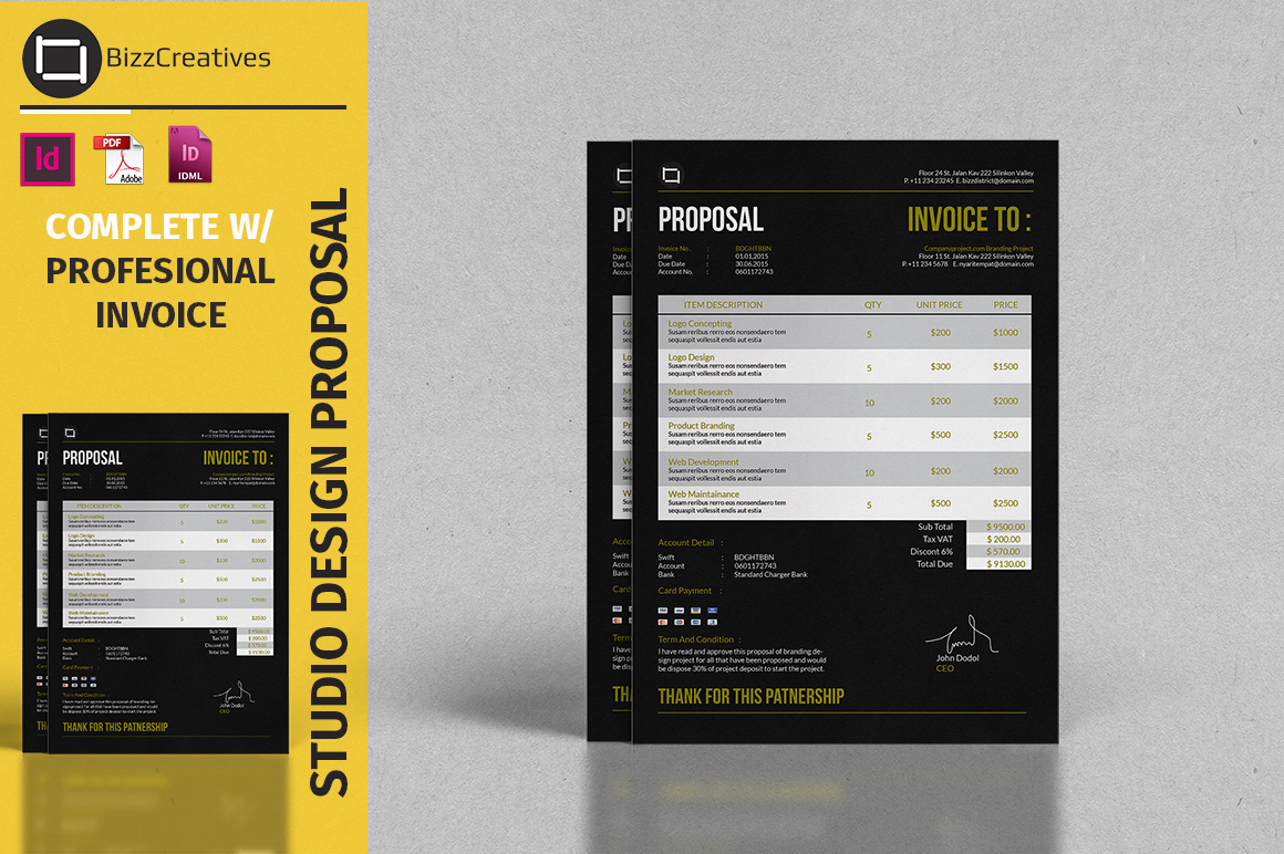 Studio Design Proposal on Yellow Images Creative Store