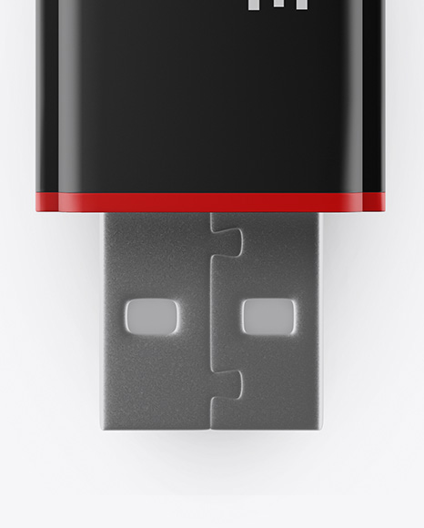 Matte USB Flash Drive Mockup - Front View - Free Download Images High ...