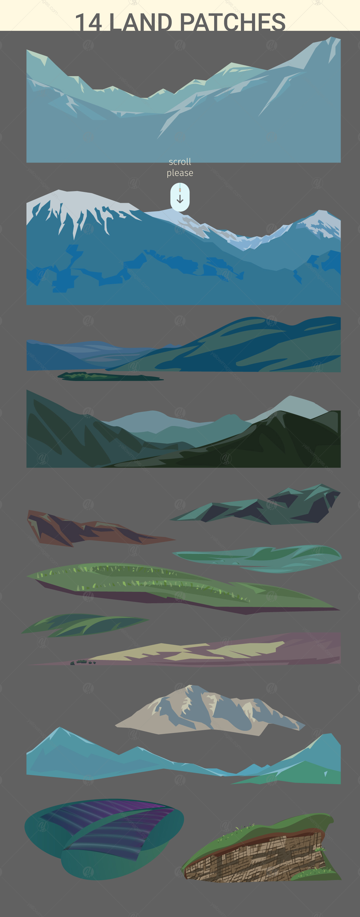 Creative landscape creator on Yellow Images Creative Store