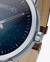 Watch Mockup - Half Side View in Device Mockups on Yellow Images Object ...