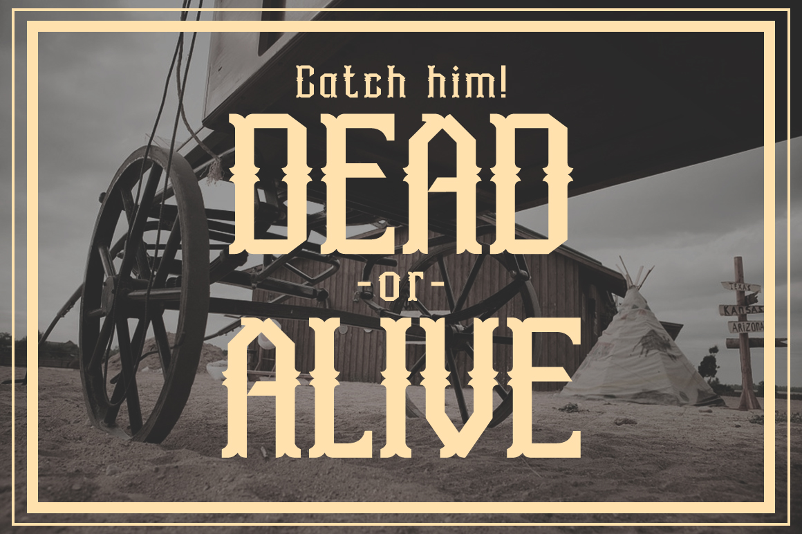 Aidah Typeface on Yellow Images Creative Store