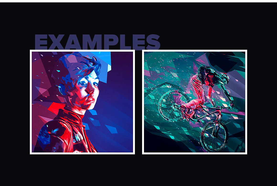 Color Fusion Photoshop Actions on Yellow Images Creative Store