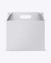 Paper Box Mockup - Front View - Free Download Images High Quality PNG, JPG