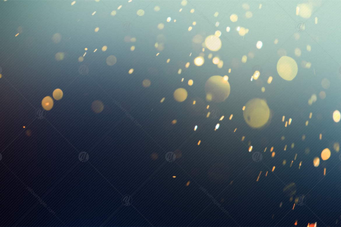 Bright Bokeh Overlays V3 on Yellow Images Creative Store