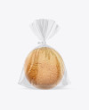 Glossy Transparent Bread Package With Clip Mockup - Free Download ...