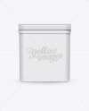 Cocoa Powder Container Mockup - Free Download Images High Quality PNG, JPG