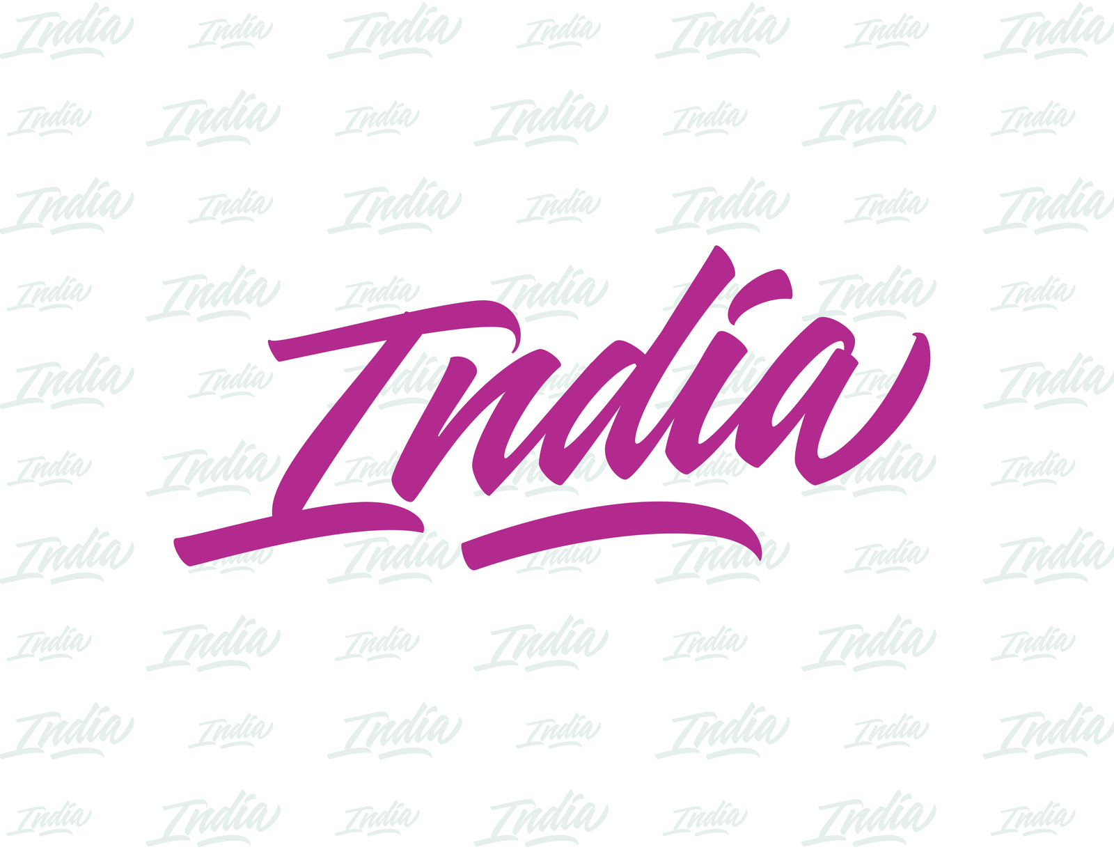 India Hand made Lettering on Yellow Images Creative Store