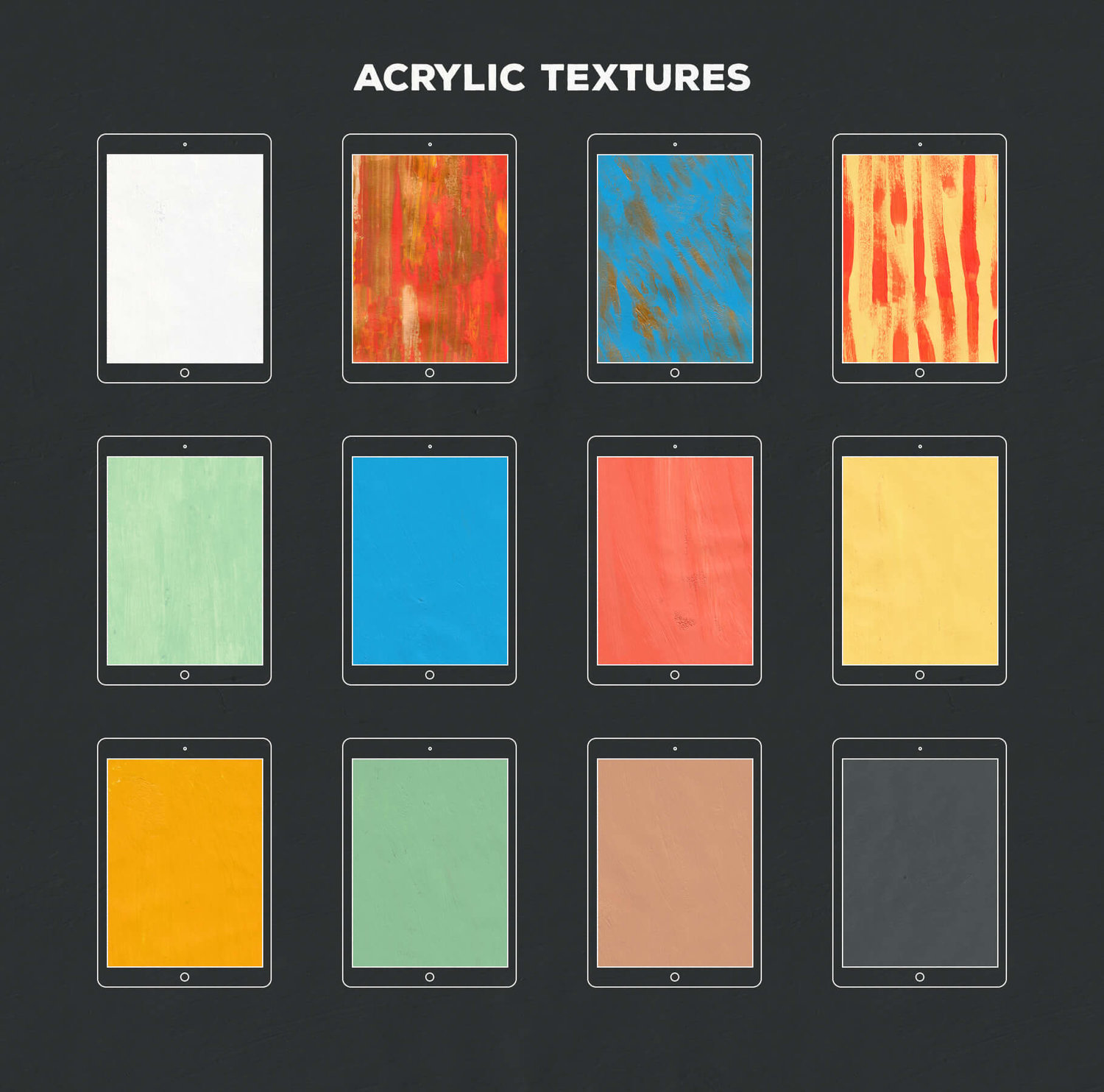 Background Textures for ProCreate on Yellow Images Creative Store