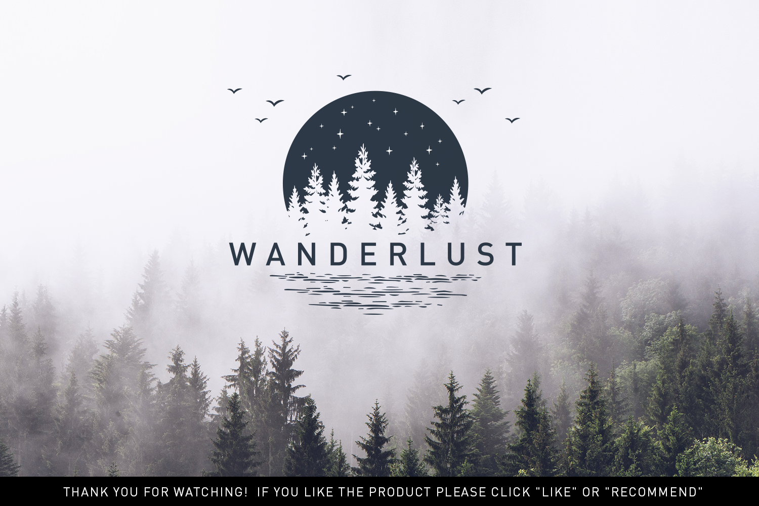 Wanderlust. 15 Double Exposure Logos on Yellow Images Creative Store