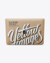 Apple MacBook Mockup – Back View - Free Download Images High Quality ...