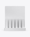 Display Box with Boxes Mockup - Front View - Free Download Images High ...