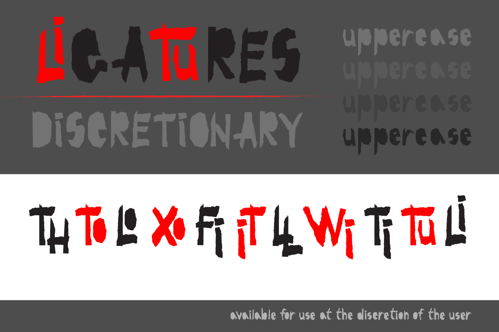 Red-and- Black OTF font. on Yellow Images Creative Store