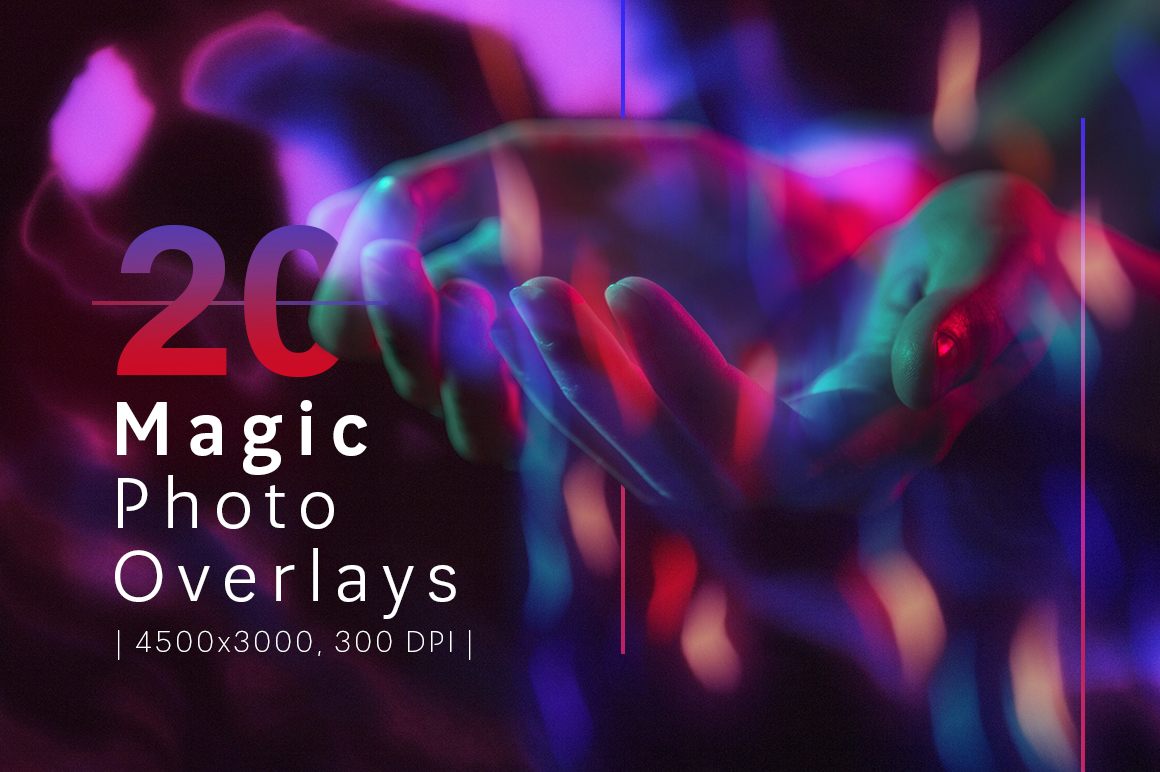 Magic Photo Overlays on Yellow Images Creative Store