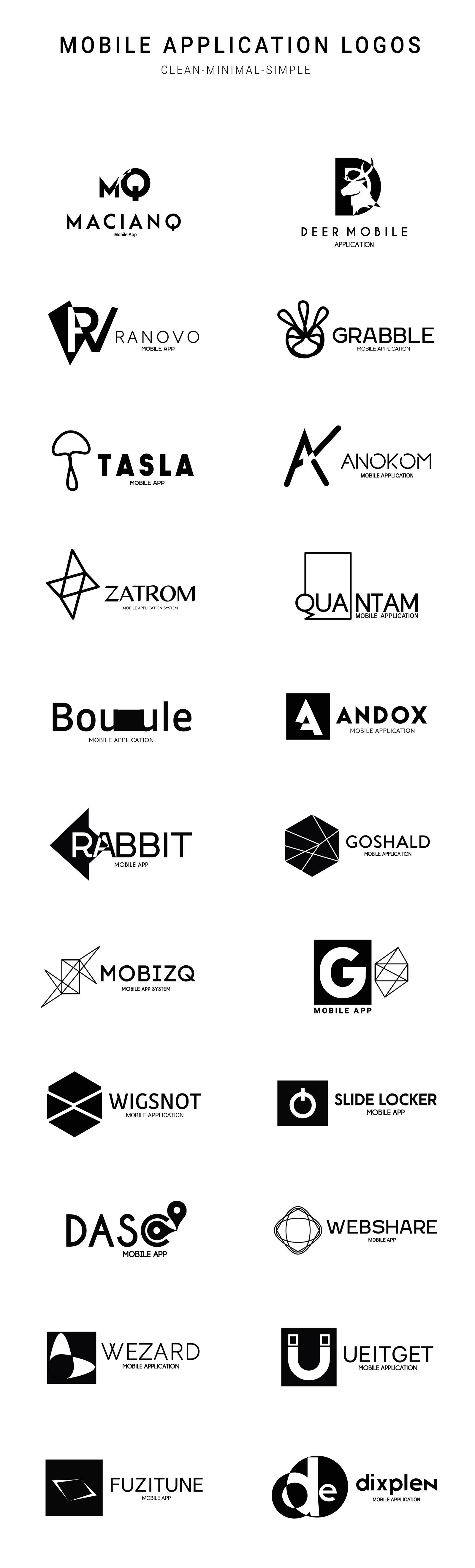 1400 Logos Mega Bundle Pack on Yellow Images Creative Store