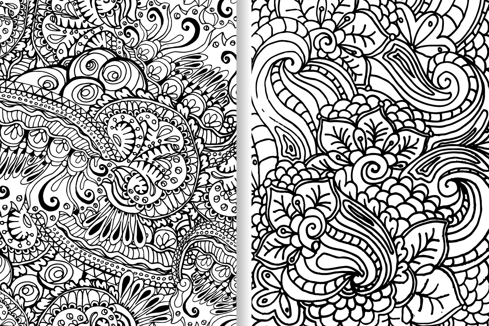 Monochrome Patterns Collection on Yellow Images Creative Store