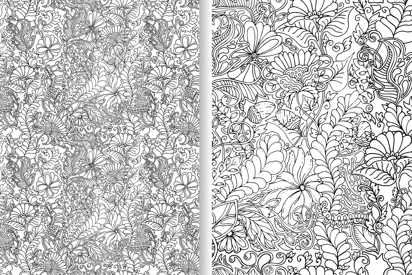 Monochrome Patterns Collection on Yellow Images Creative Store