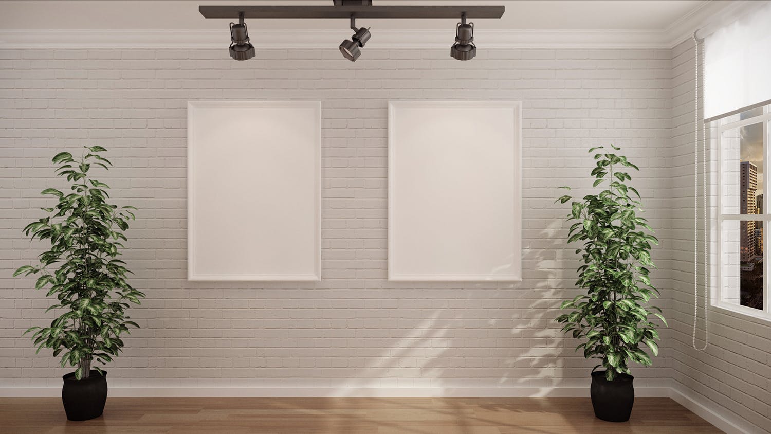 Gallery MockUp 2 on Yellow Images Creative Store