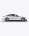 Tesla Model S Mockup - Side View - Free Download Images High Quality ...