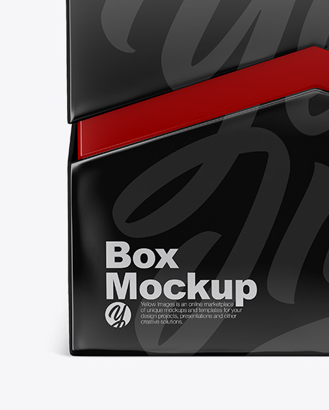 Glossy Box Mockup - Free Download Images High Quality PNG, JPG