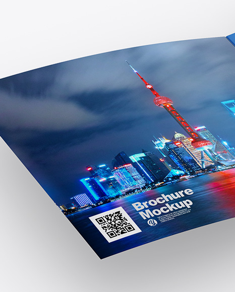 Matte Brochure Mockup - Free Download Images High Quality PNG, JPG