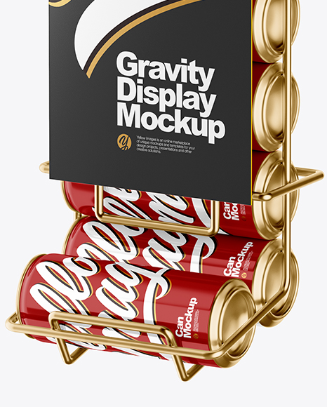 Gravity Display with Glossy Cans - Free Download Images High Quality ...