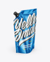 Matte Metallic Doy Pack Mockup - Free Download Images High Quality PNG, JPG