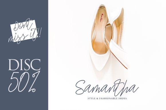 Ellaine Monoline Script on Yellow Images Creative Store