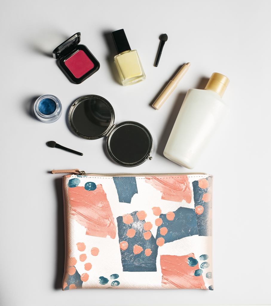 Acrylic art collage on Yellow Images Creative Store