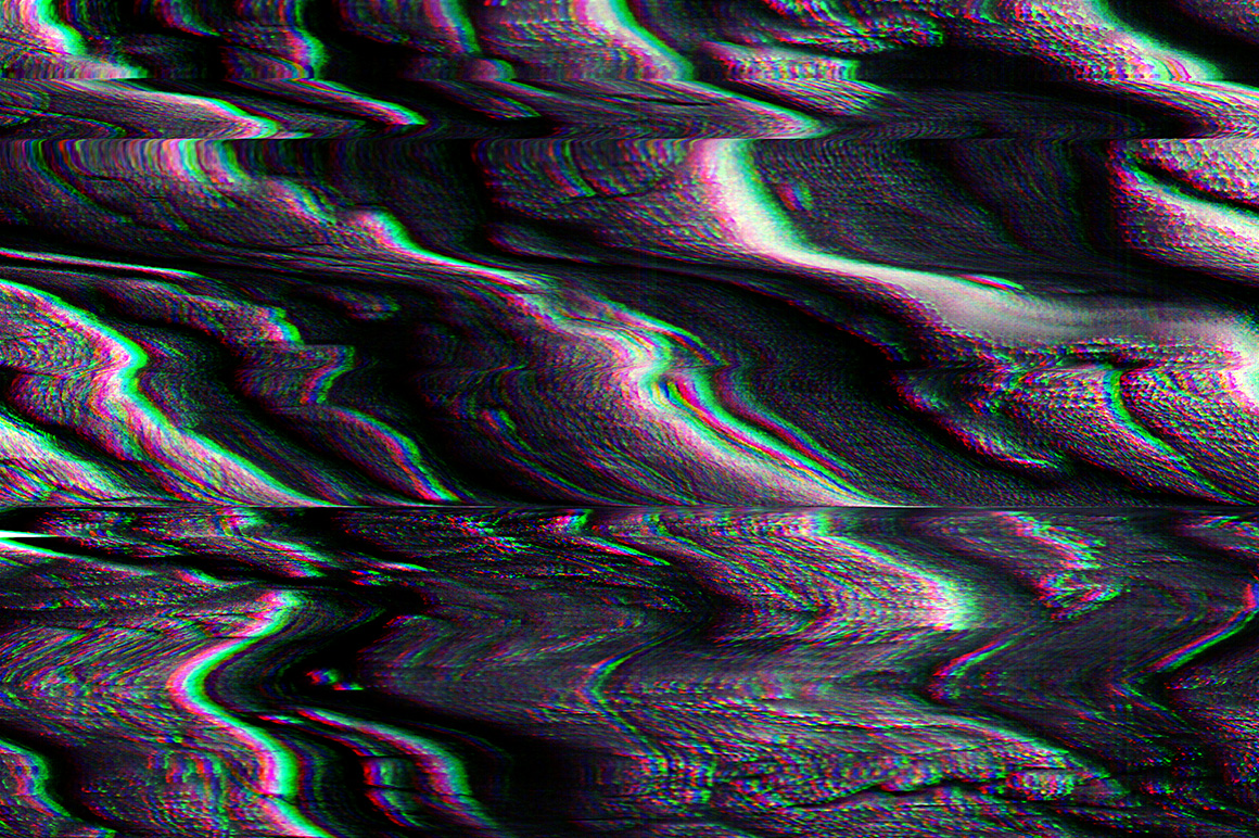 Erosion Video Glitch Distortion Textures on Yellow Images Creative Store
