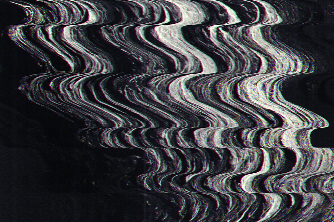 Erosion Video Glitch Distortion Textures on Yellow Images Creative Store