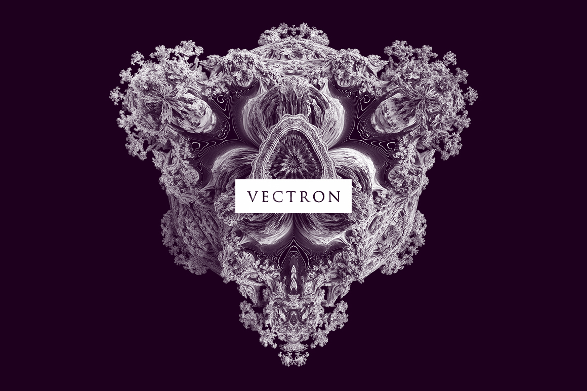 Vectron: Abstract Shapes on Yellow Images Creative Store