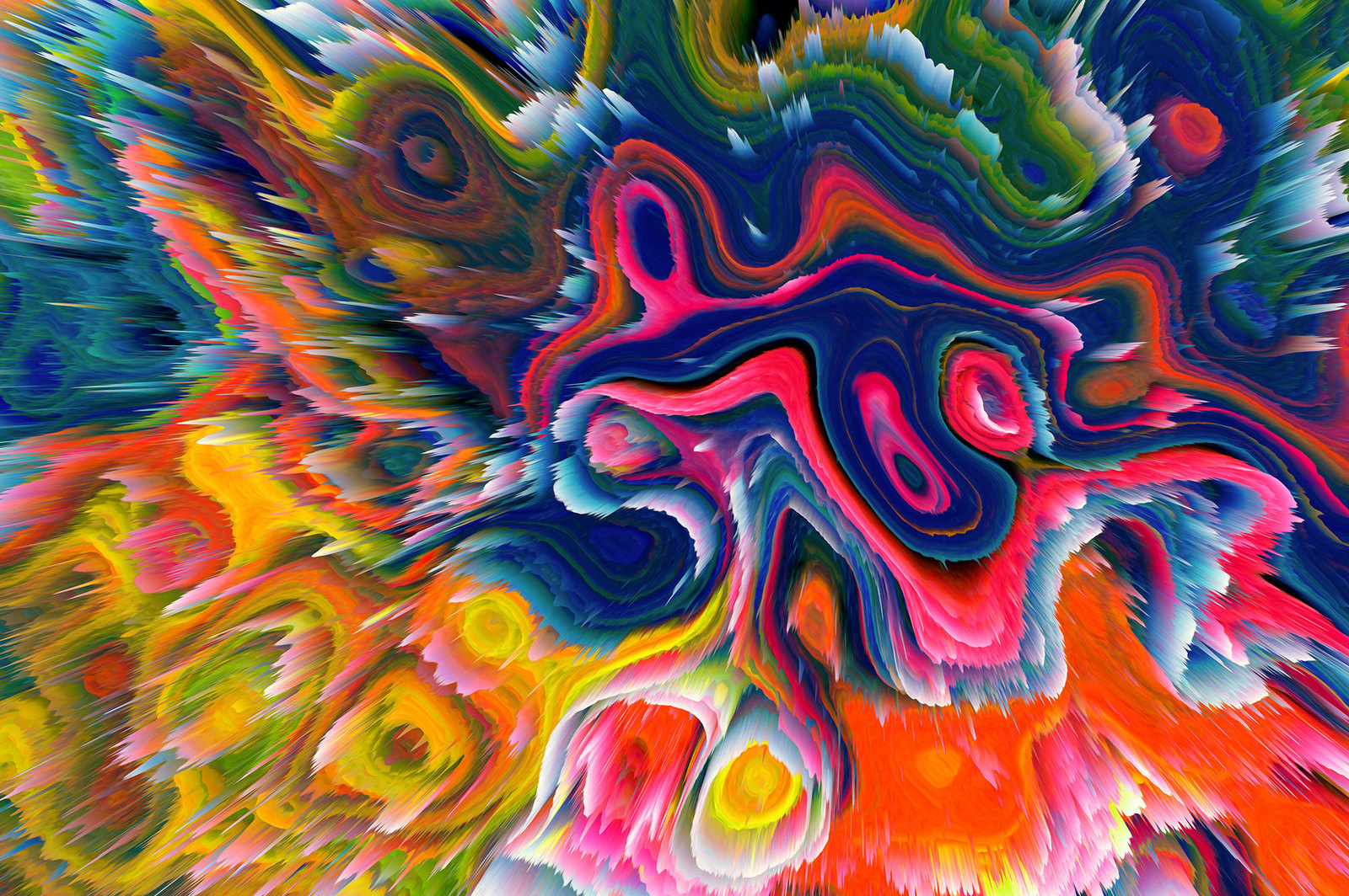 Vitality: 12 Dynamic 3D Textures on Yellow Images Creative Store