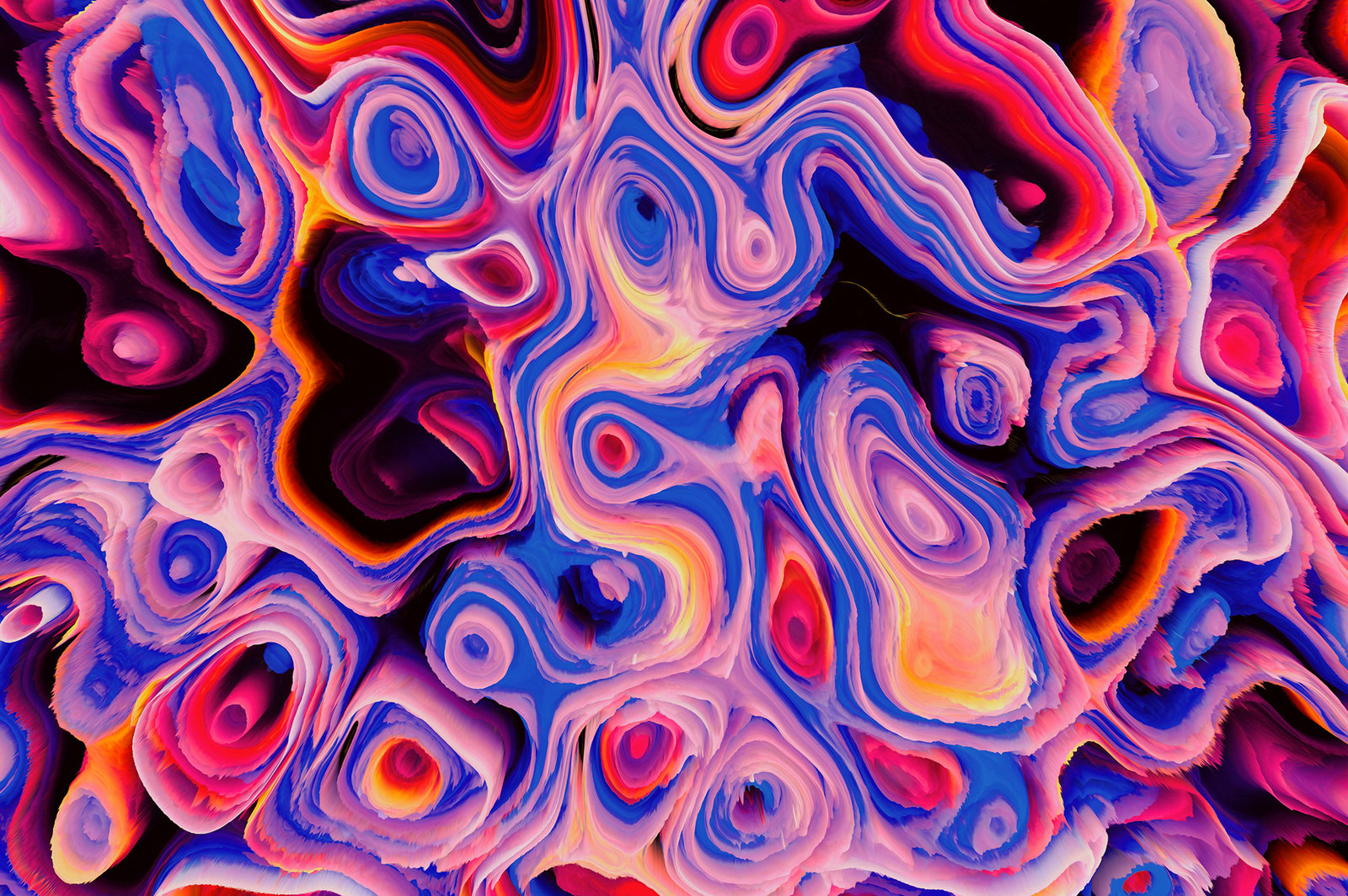 Vitality: 12 Dynamic 3D Textures on Yellow Images Creative Store