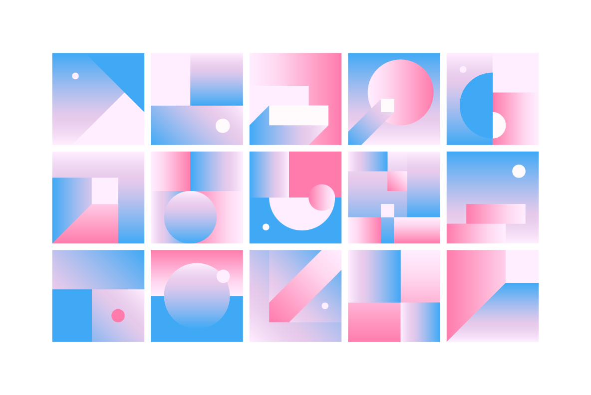 59 Geometric Gradient Backgrounds on Yellow Images Creative Store