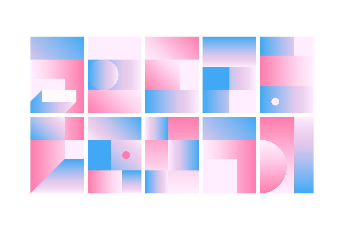 59 Geometric Gradient Backgrounds on Yellow Images Creative Store