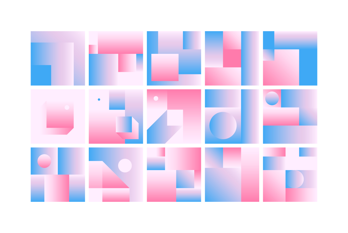 59 Geometric Gradient Backgrounds on Yellow Images Creative Store