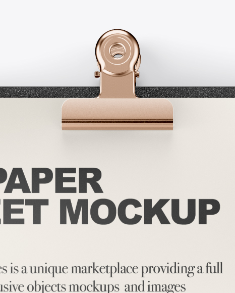 Plastic Clipboard Mockup - Free Download Images High Quality PNG, JPG