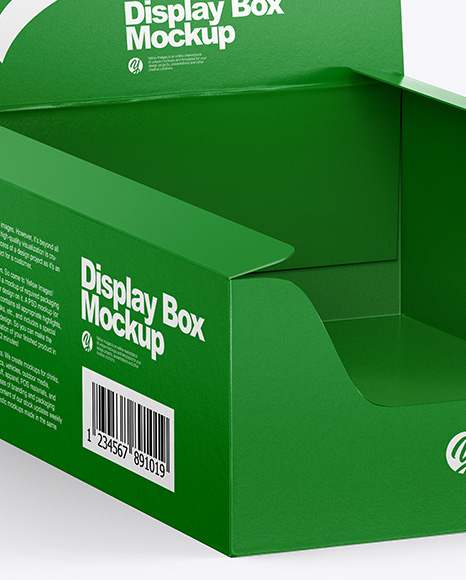 Textured Display Box Mockup - Free Download Images High Quality PNG, JPG