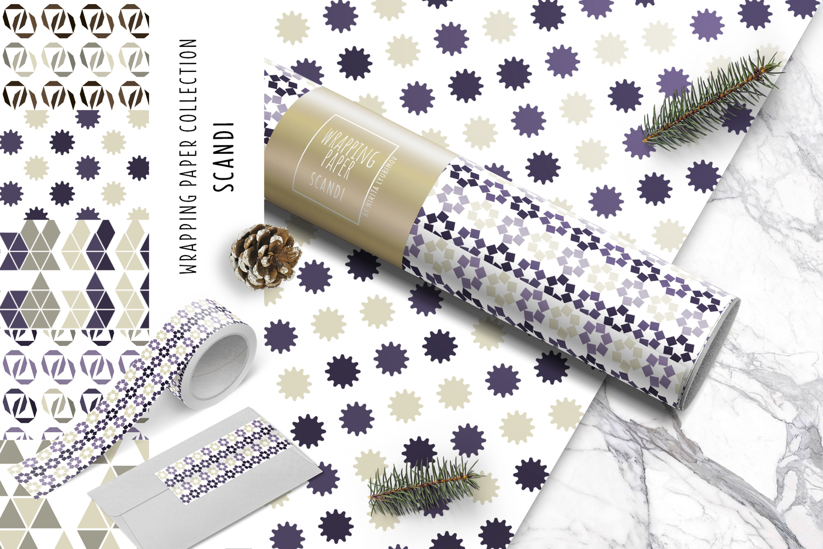 Scandi on Yellow Images Creative Store