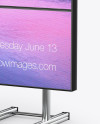 LED Video Wall Mockup - Half Side View - Free Download Images High ...